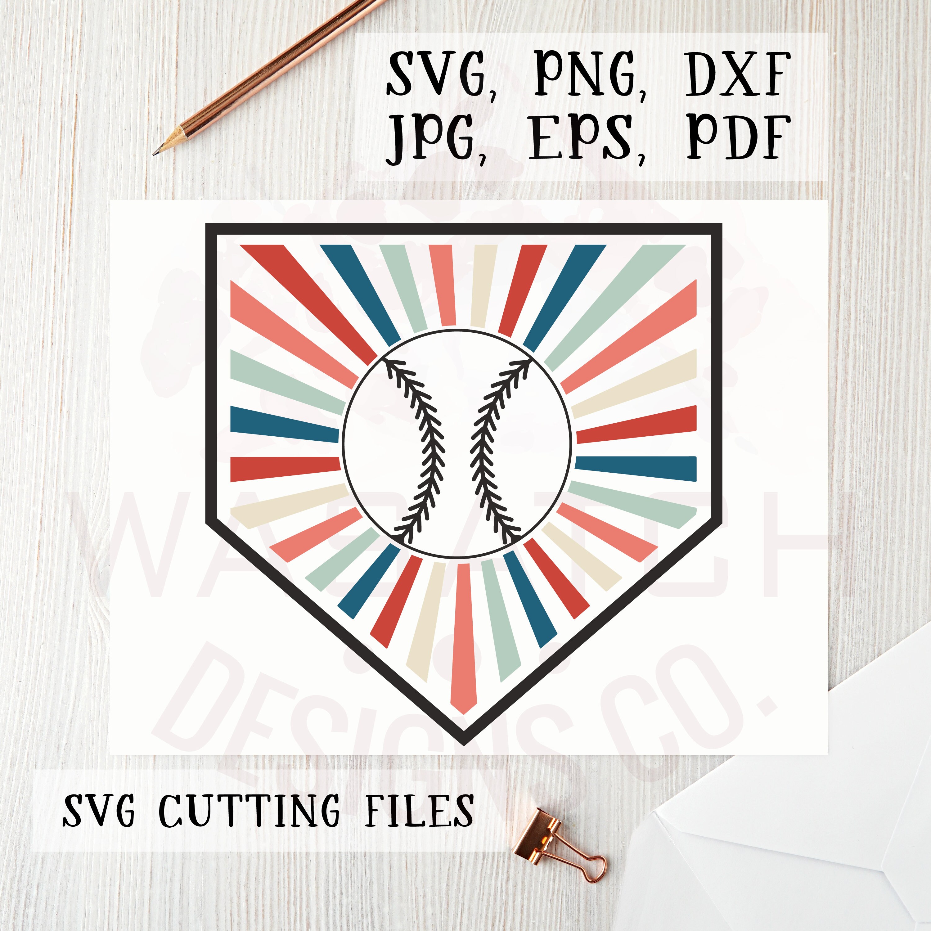Baseball SVG Cutting File-digital Design Download-silhouette - Etsy