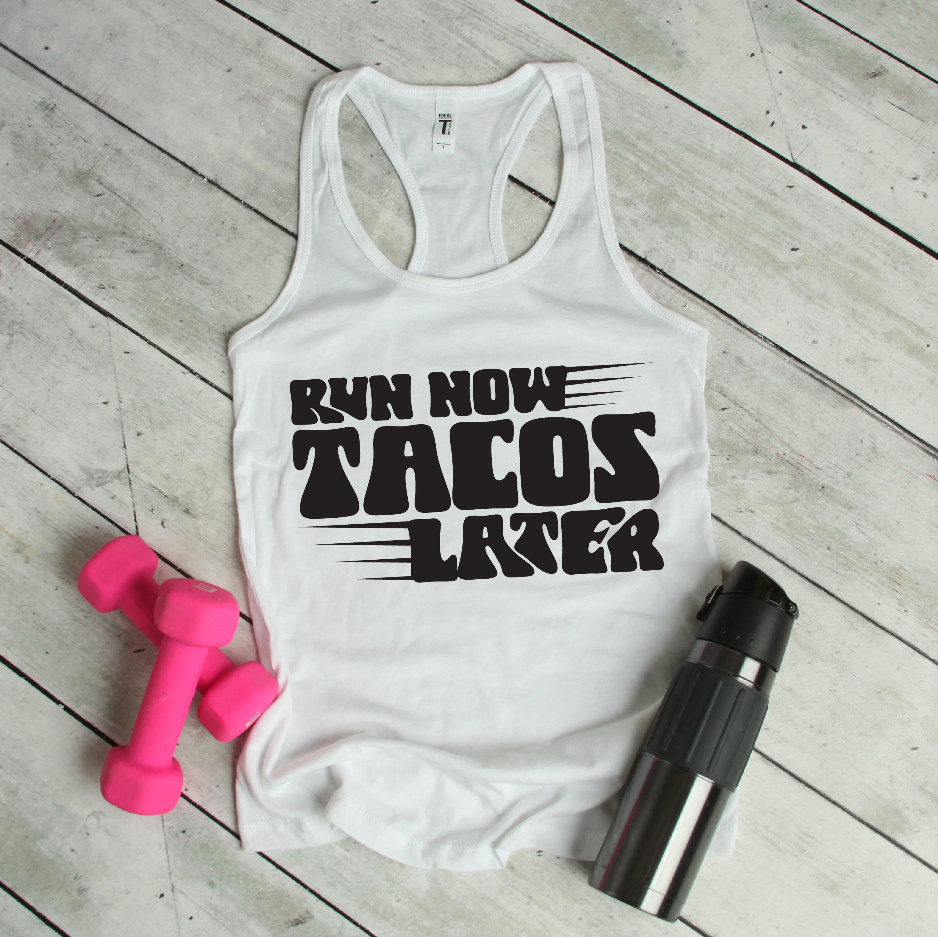 Run Now Tacos Later SVG Cutting Files, Fitness Clipart, Fitness PNG ...