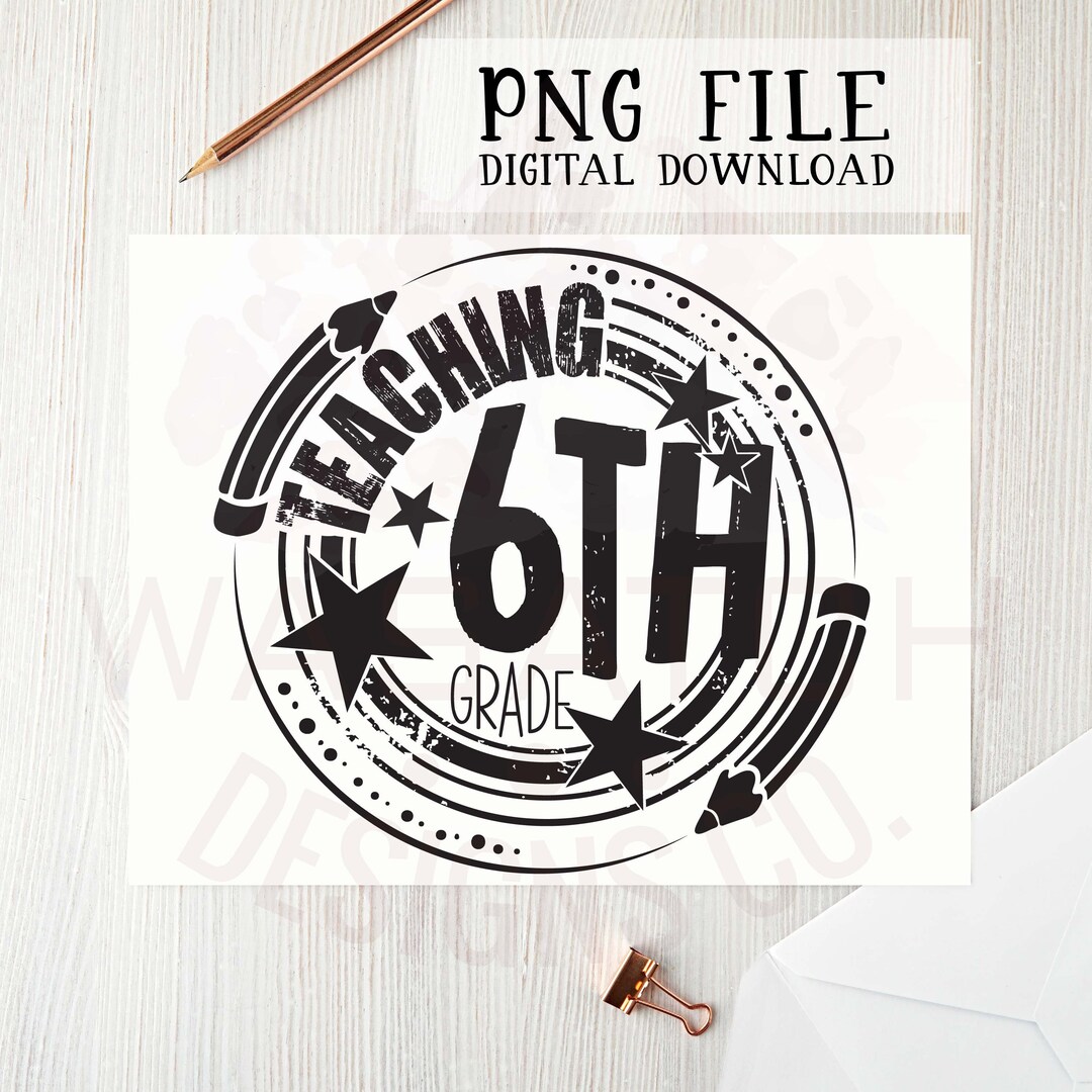 Teacher PNG File | Sublimation Design | Back to School | Printable ...
