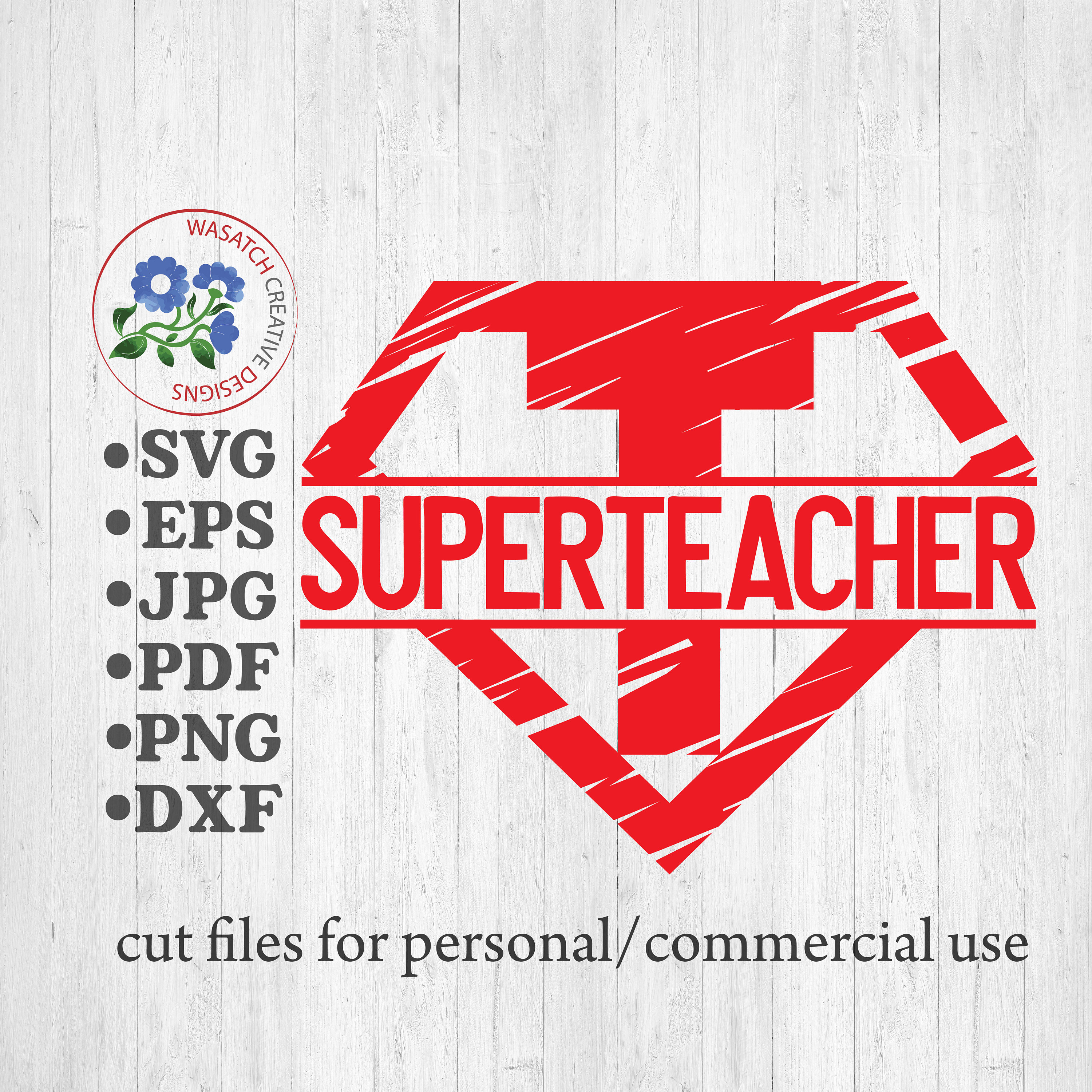 Superteacher SVG Teacher Svg School Svg Teacher Gift Svg - Etsy