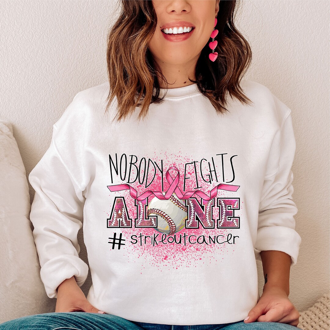 Breast Cancer Baseball Sublimation PNG File, Sublimation Designs, PNG ...