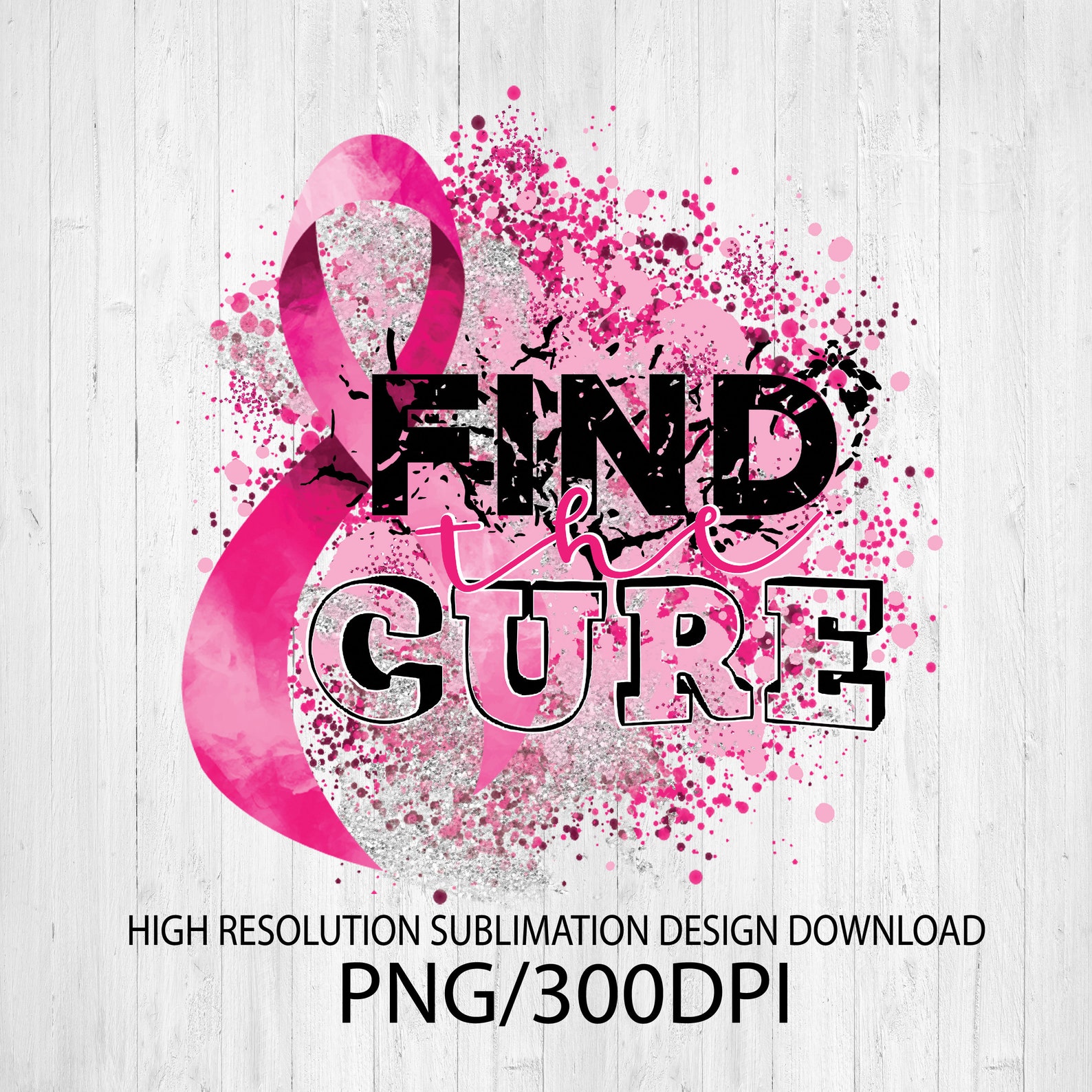 Find the Cure PNG File for Sublimation Printing DTG | Etsy