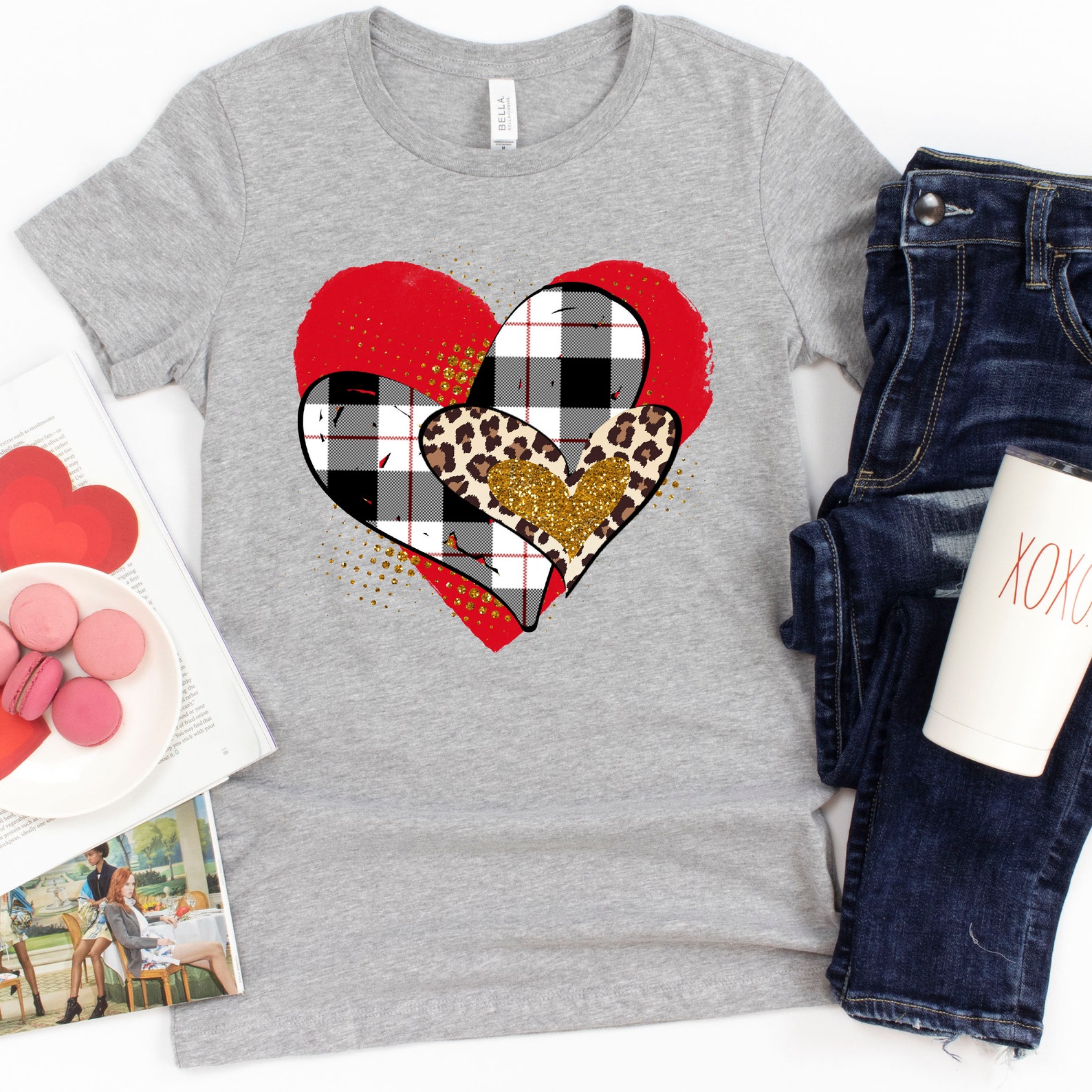 Abstract hearts PNG Sublimation design Sublimation design | Etsy