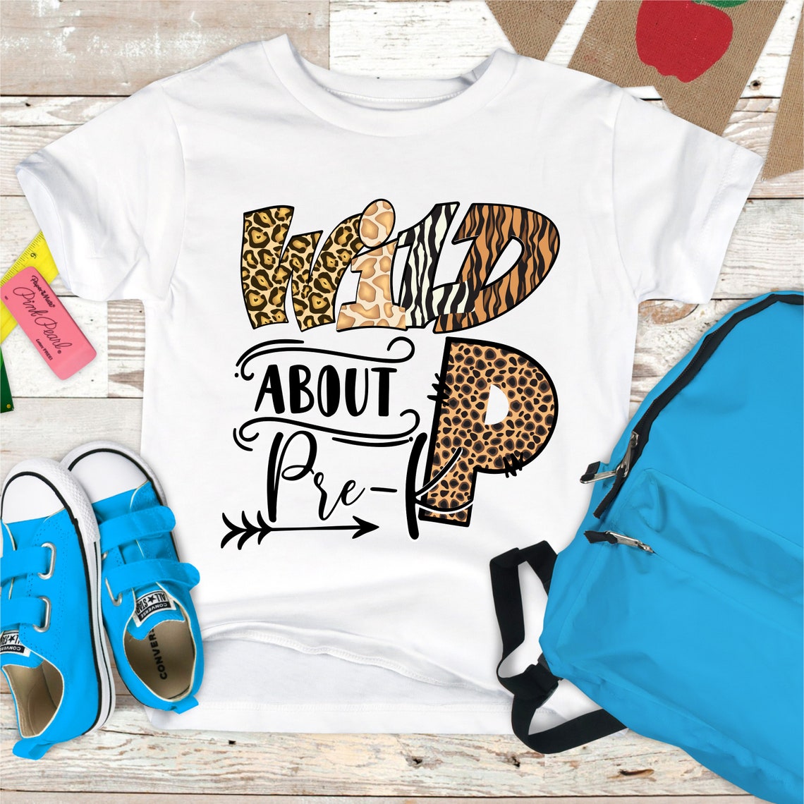 Wild About Pre-k PNG File for Sublimation Printing DTG - Etsy