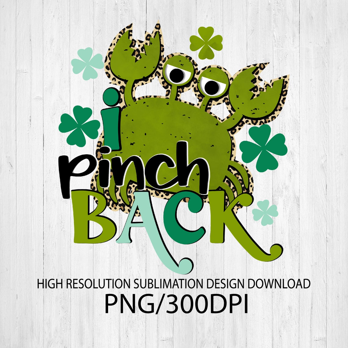I Pinch Back PNG File for Sublimation Printing St. | Etsy
