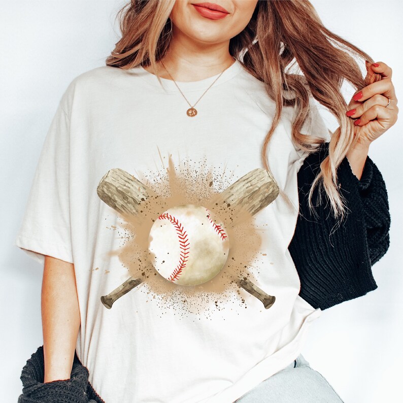 Baseball PNG File Sublimation Designs DTG Printing Digital - Etsy