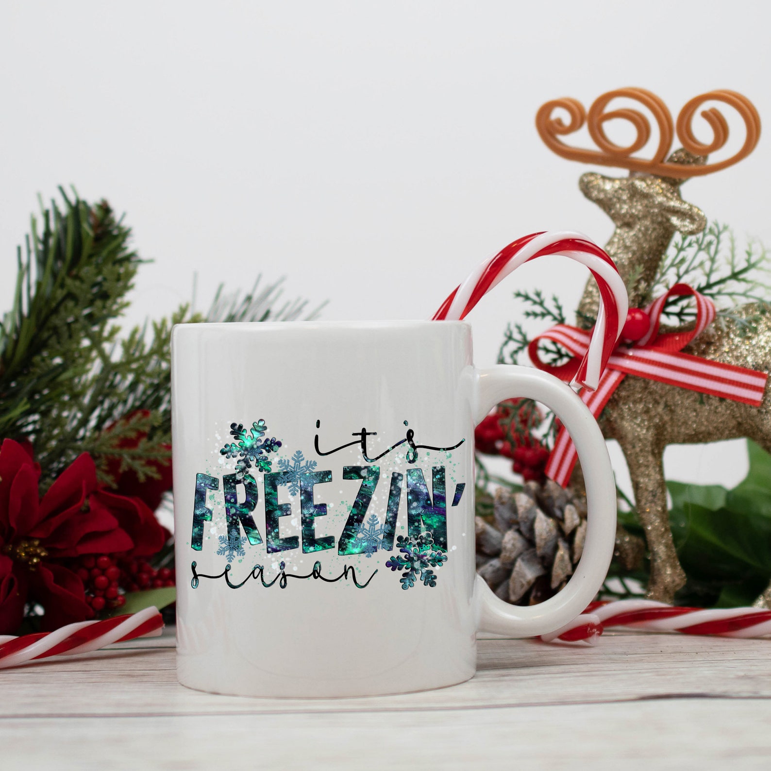 It's Freezin' Season PNG File, Sublimation Designs, T-shirt Designs ...