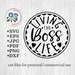Living the Boss Life Svg, Perfect Girl Svg for Bossy Babe to Download ...