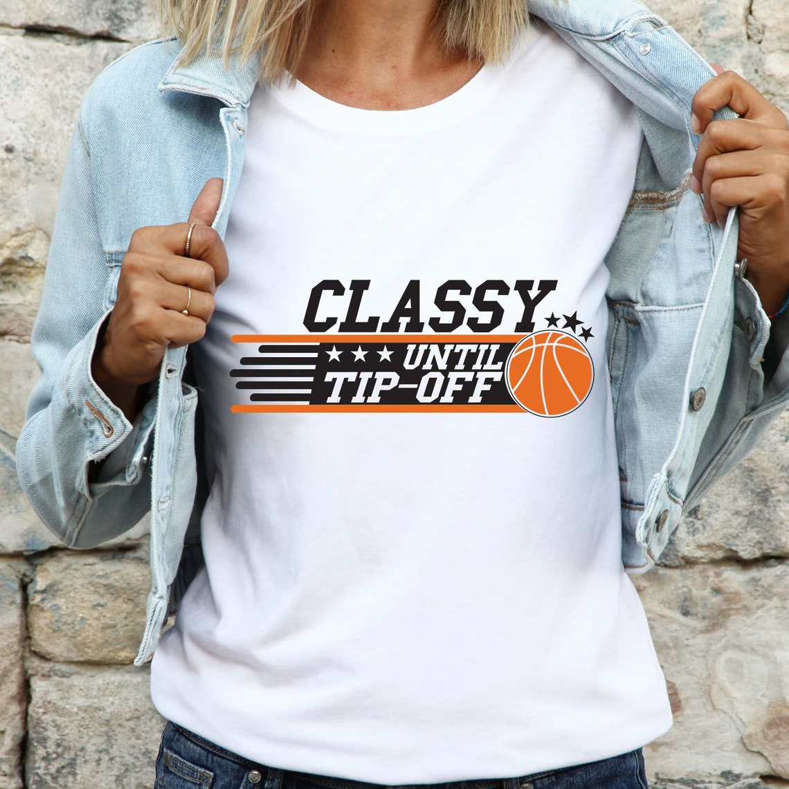 Classy Until Tip-off SVG Cutting File Basketball Mom Svg - Etsy