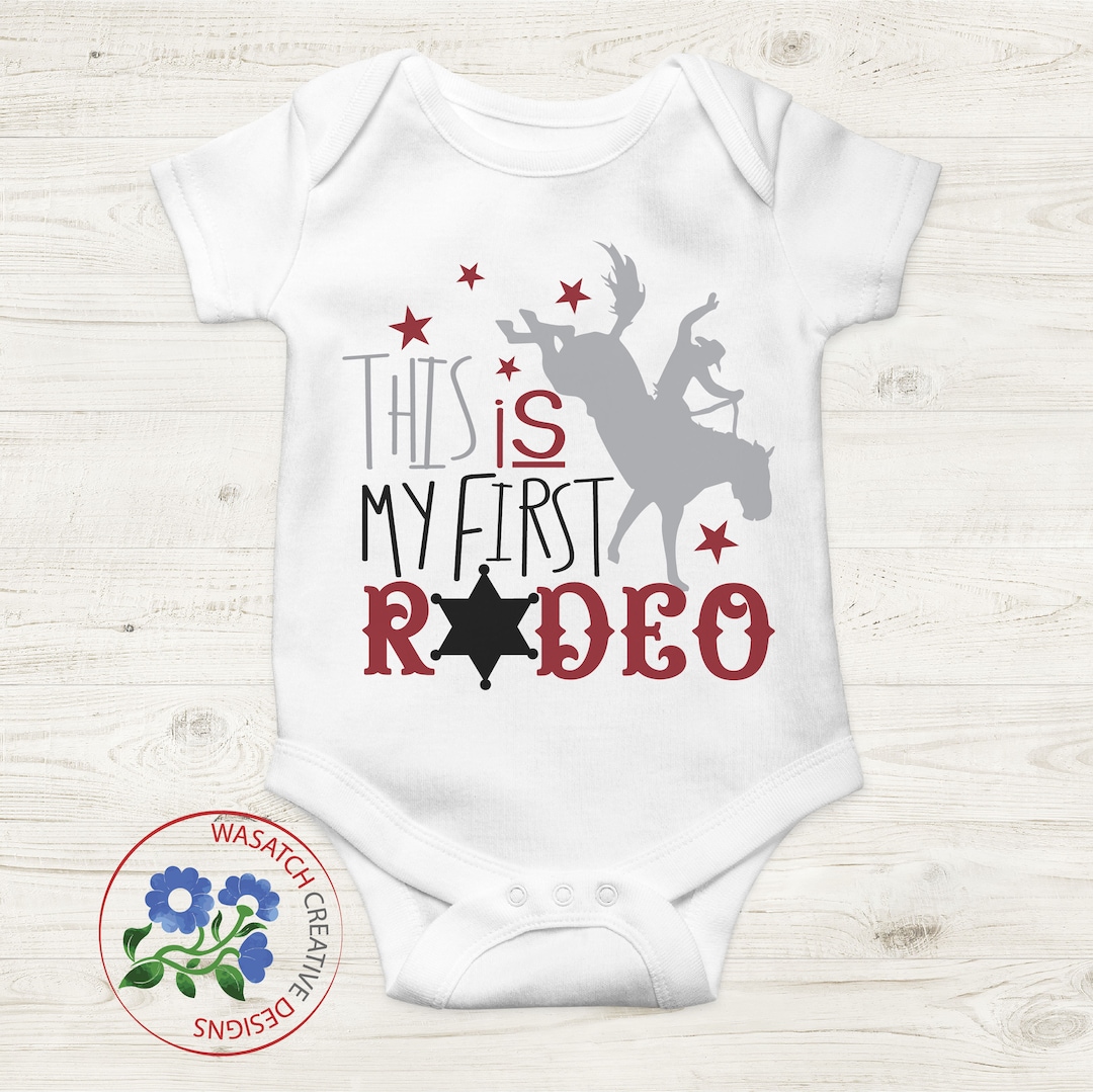 This IS My First Rodeo SVG Cutting File, Rodeo Fan Svg, Rodeo Shirt,svg ...