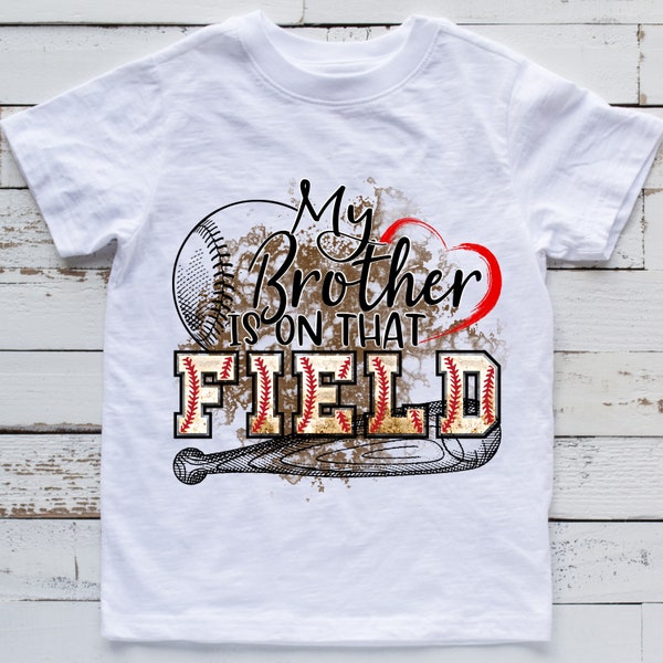 Thats My Brother Baseball Shirt - Etsy