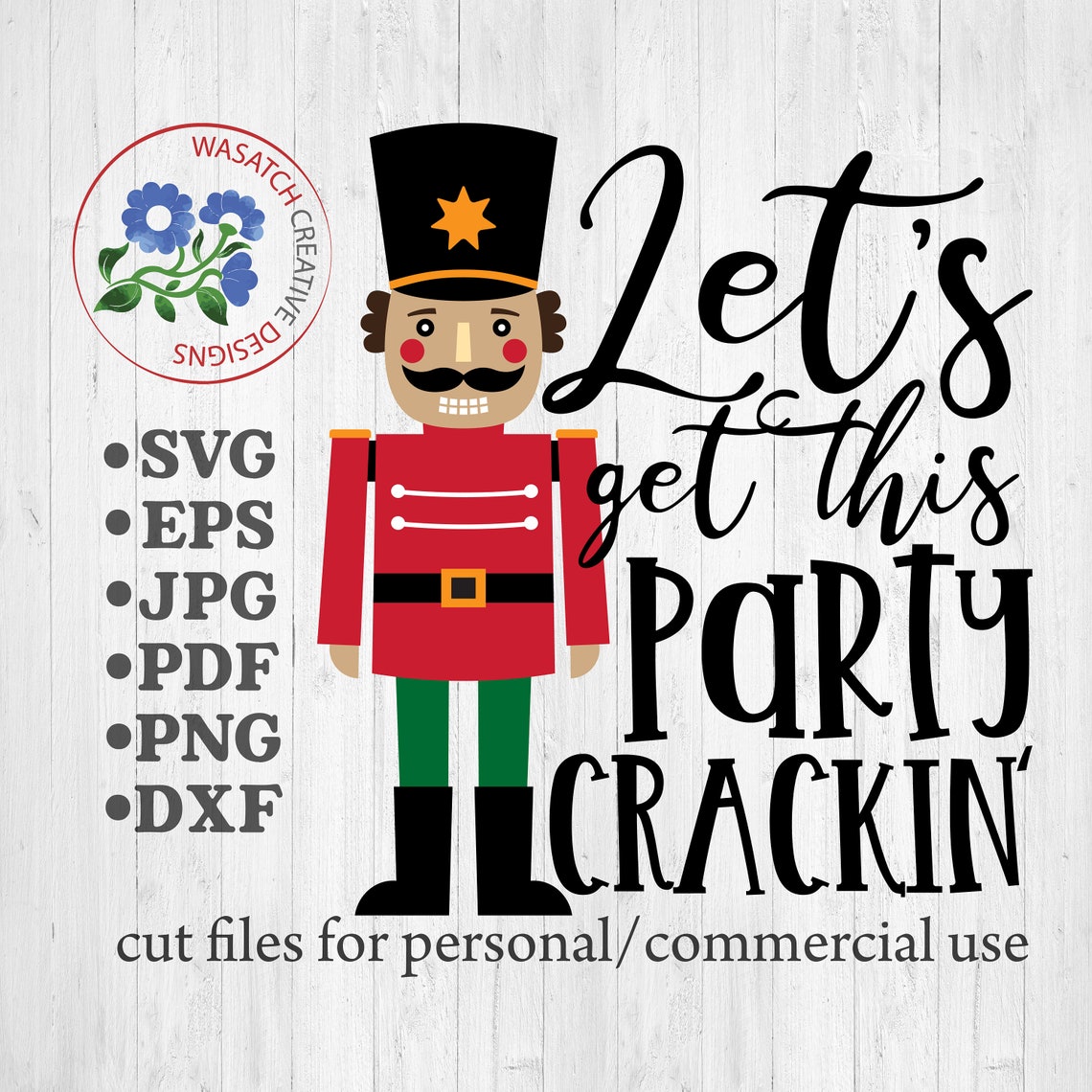 Let's get this party crackin' SVG cutting | Etsy