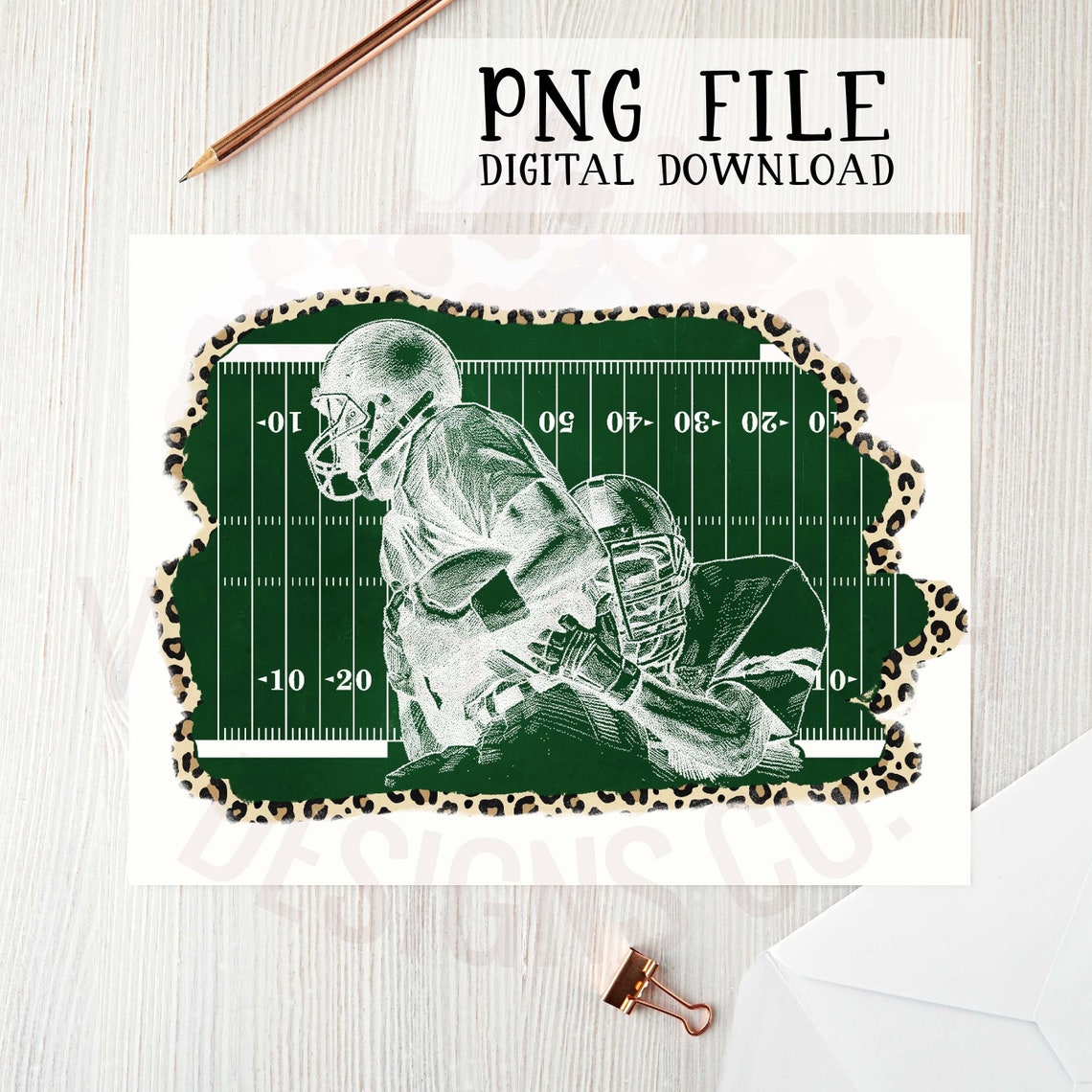 Football PNG File for Sublimation Printing Sublimation - Etsy
