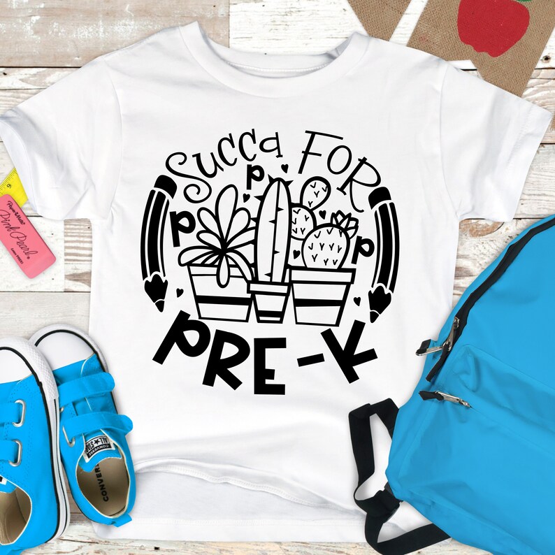 Succa for Pre-k SVG Pre-k Svg School Svg Teacher Svg Girls - Etsy