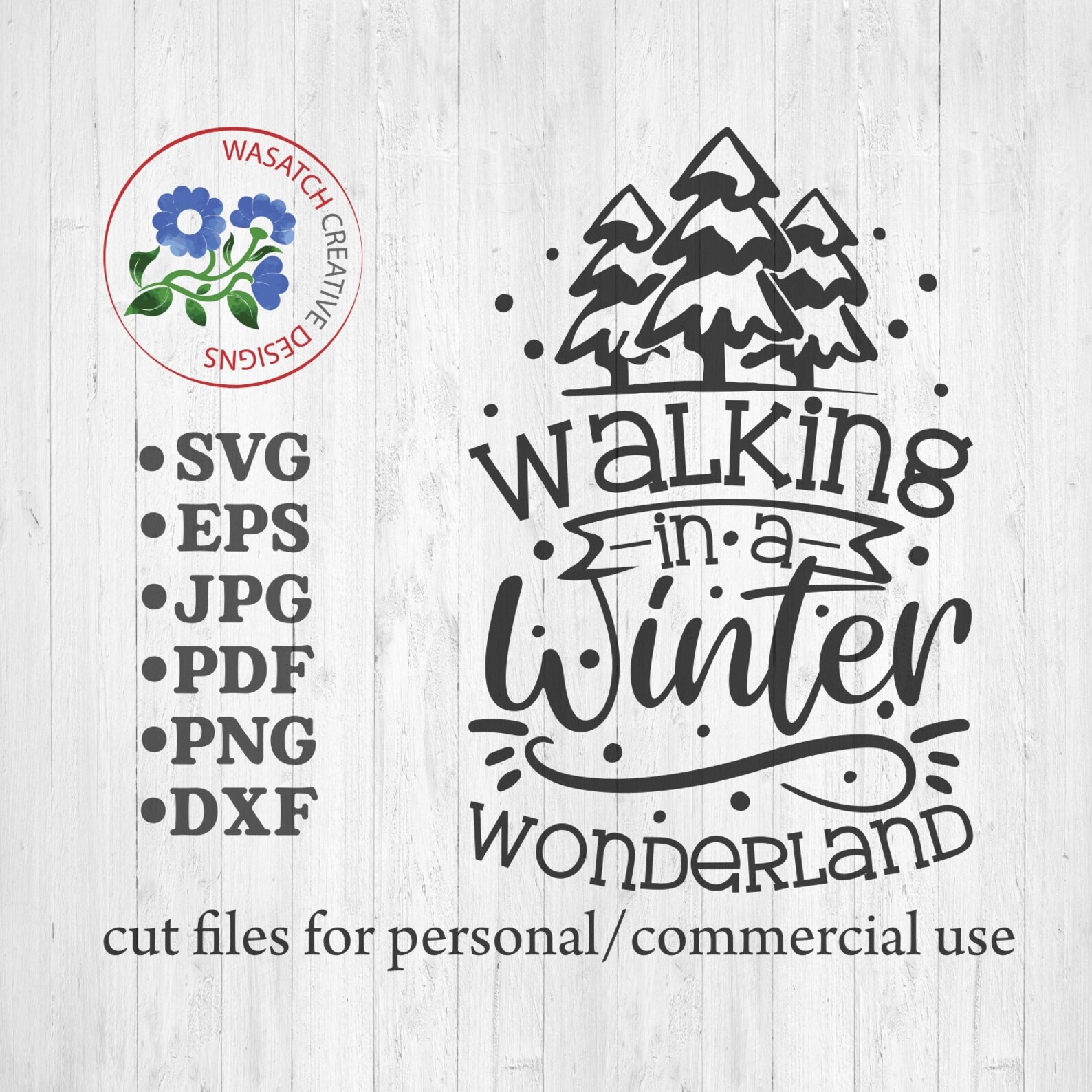Walking in a Winter Wonderland Svg Christmas Svg Christmas - Etsy
