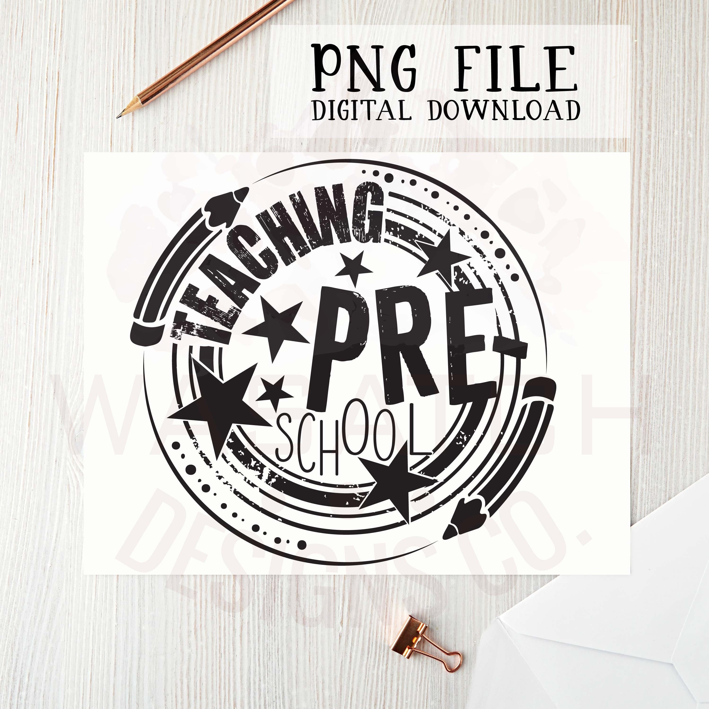 Teacher PNG File | Sublimation Design | Back to School | Printable ...