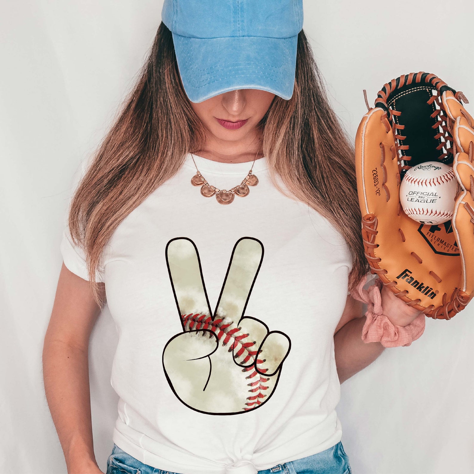 Baseball Peace Hand PNG File Sublimation Design PNG File - Etsy
