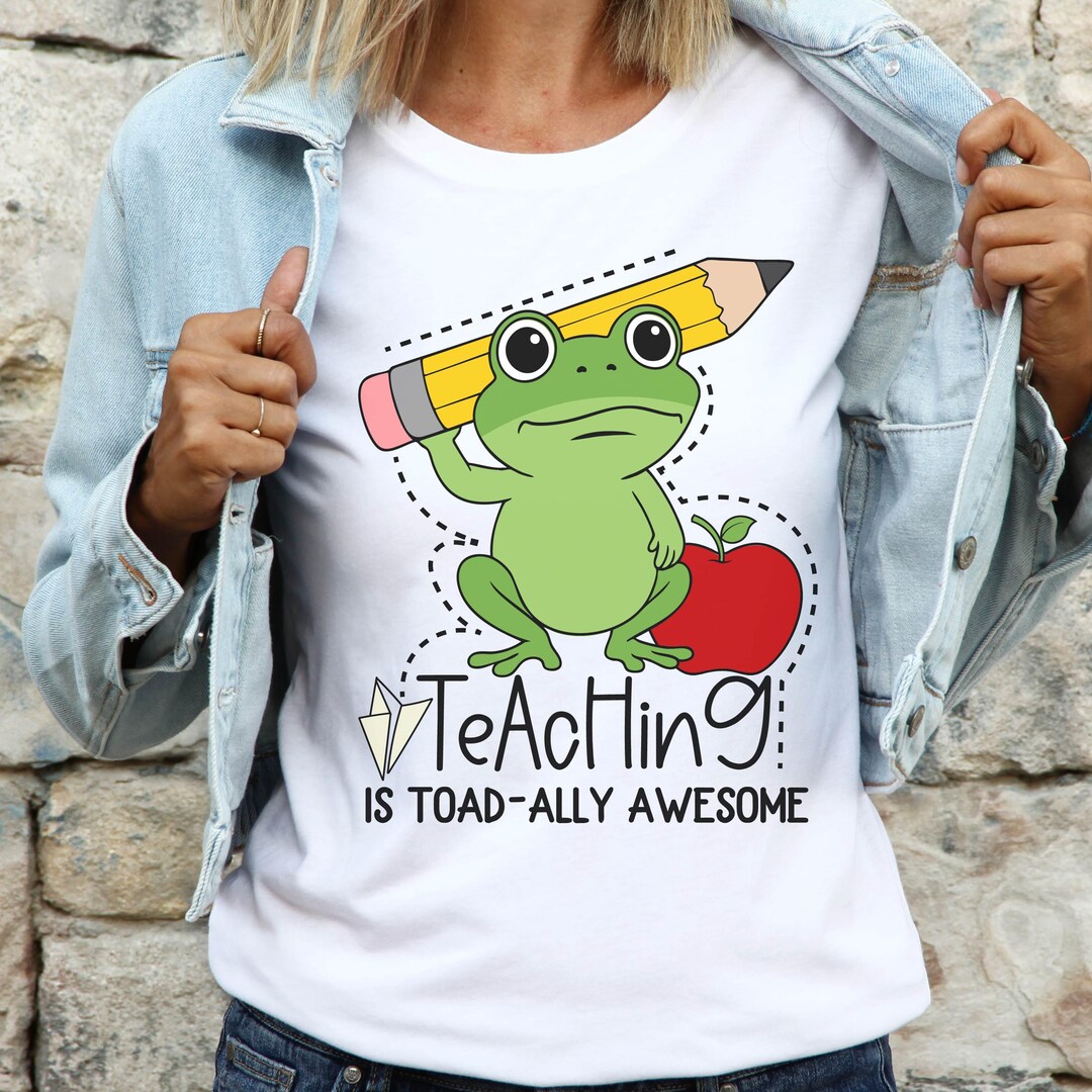 Teaching is Toad-ally Awesome SVG | Silhouette | Cricut | SVG Cutting ...