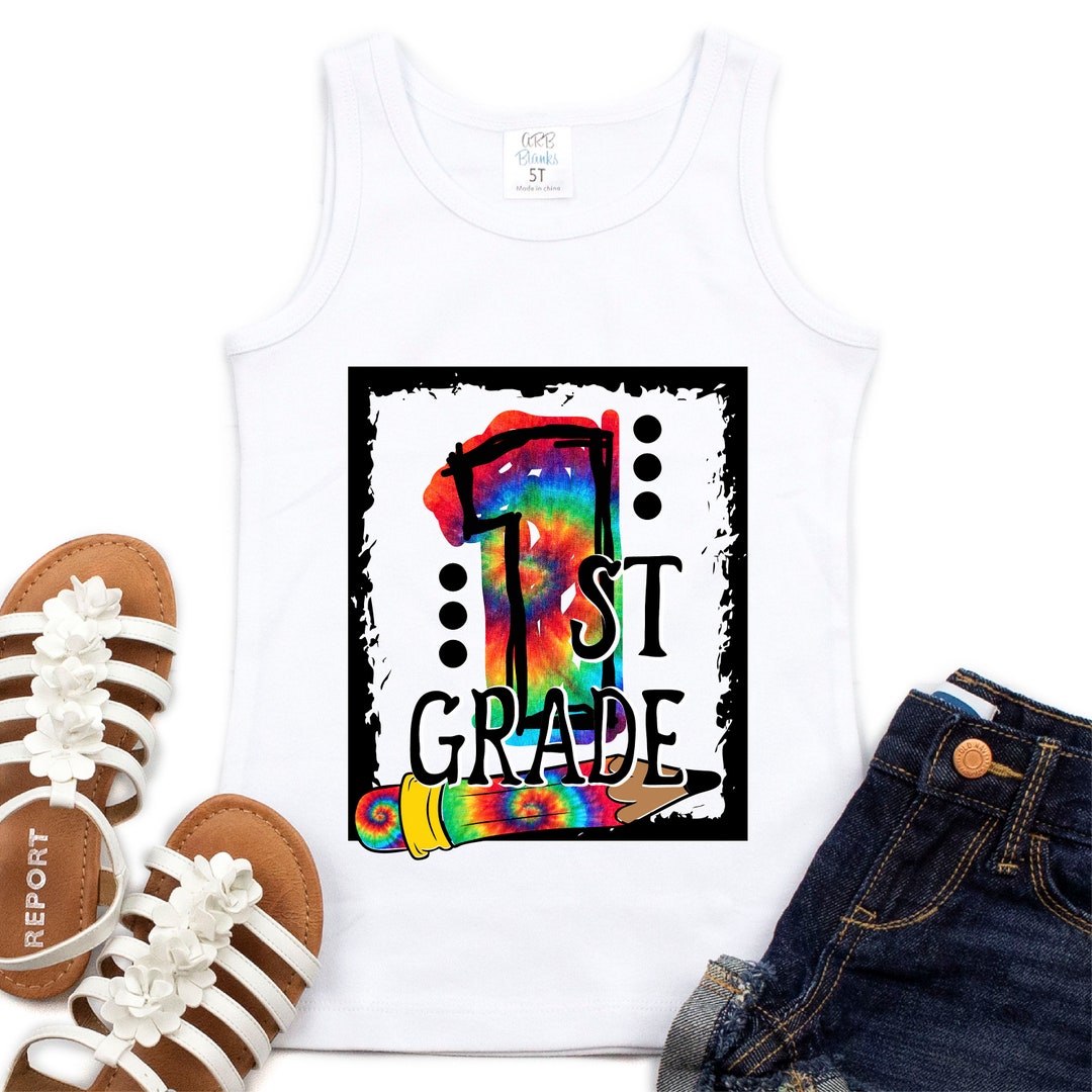 1rst Grade PNG File for Sublimation Printing DTG Printing - Sublimation ...