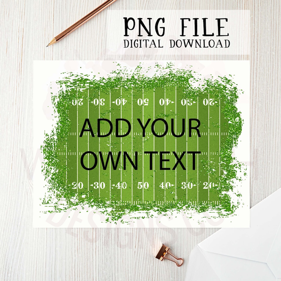 Football Field Sublimation Background PNG File, Sublimation Designs ...