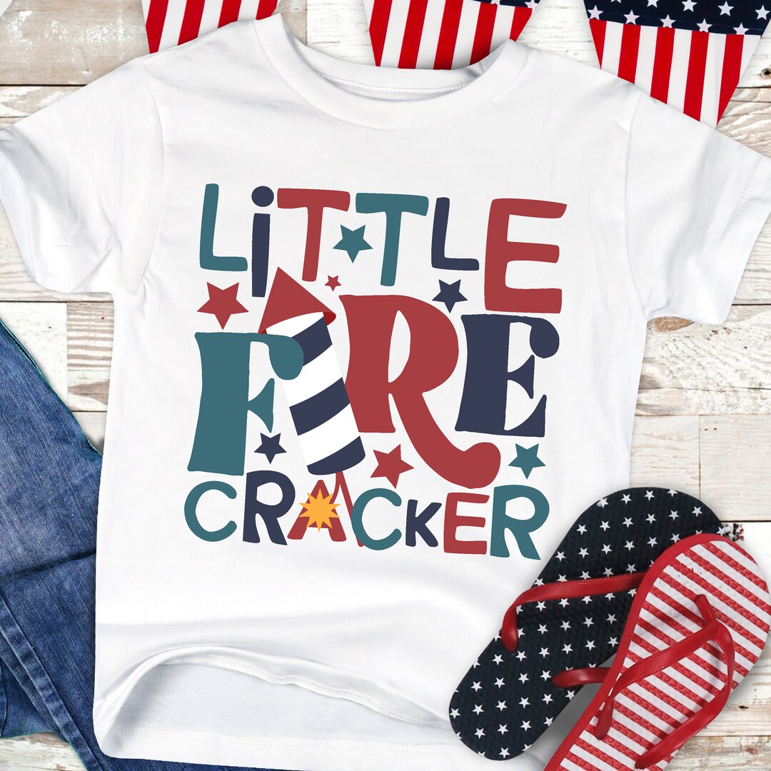 Little Firecracker Svg Cutting Files 4th of July Svg - Etsy