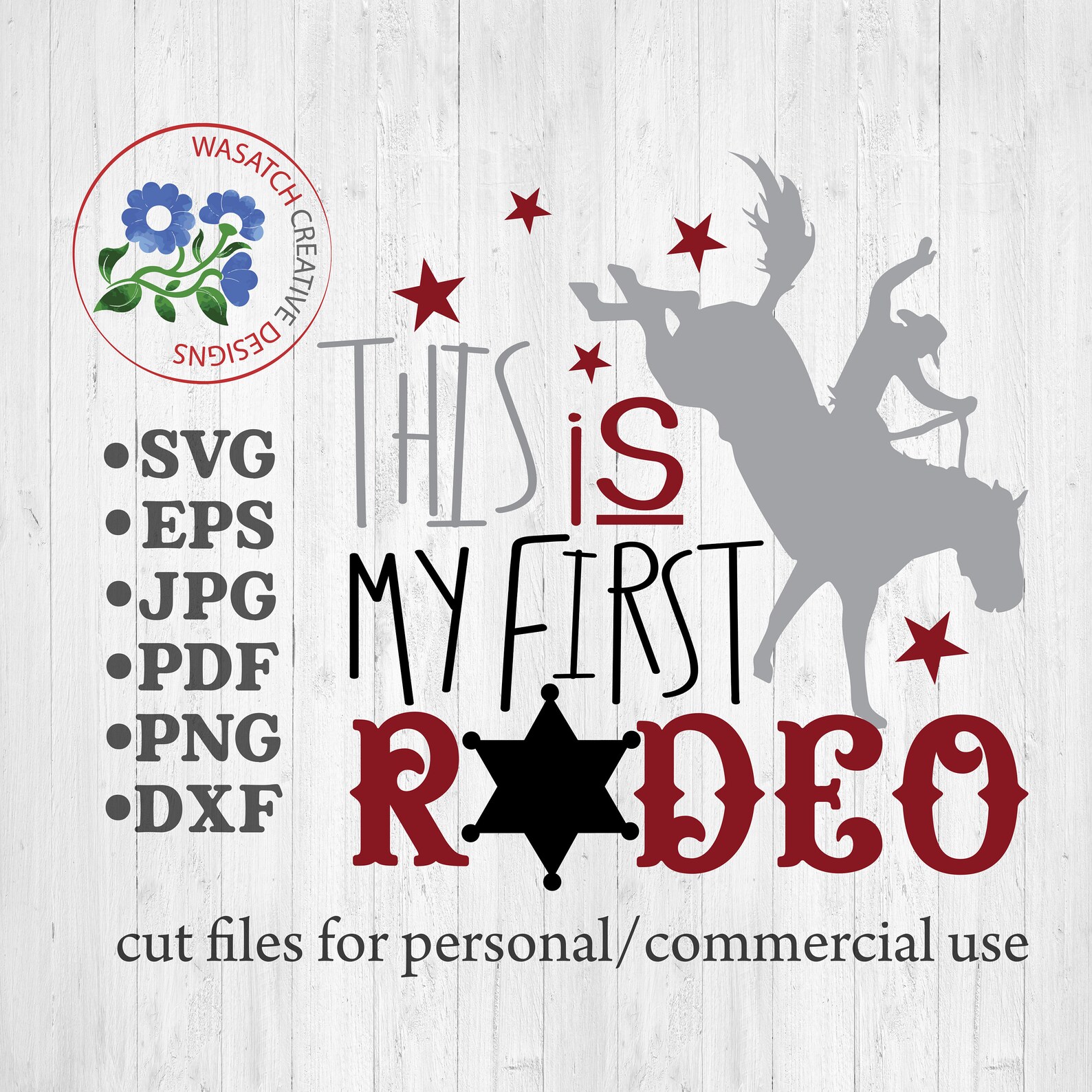 This IS My First Rodeo SVG Cutting File, Rodeo Fan Svg, Rodeo Shirt,svg ...