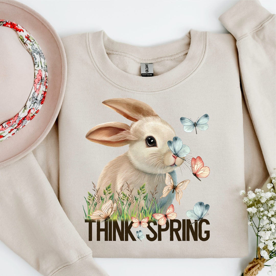 Think Spring PNG File for Sublimation Printing, PNG Files, Sublimation ...