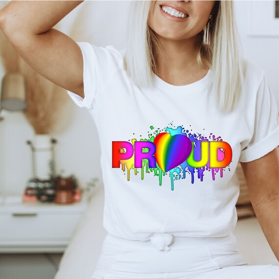 Pride PNG File for Sublimation Printing Pride T-shirts | Etsy