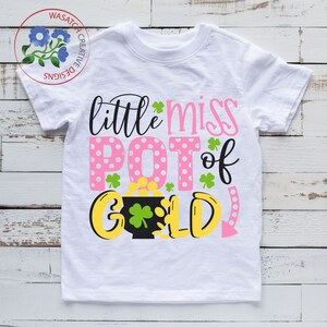 Kids St. Patrick's Day T-shirt Design Bundle SVG Cutting Files for ...