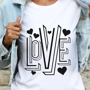 LOVE SVG Cutting Files, Valentines Svg, Valentine's Day, Cricut Designs ...