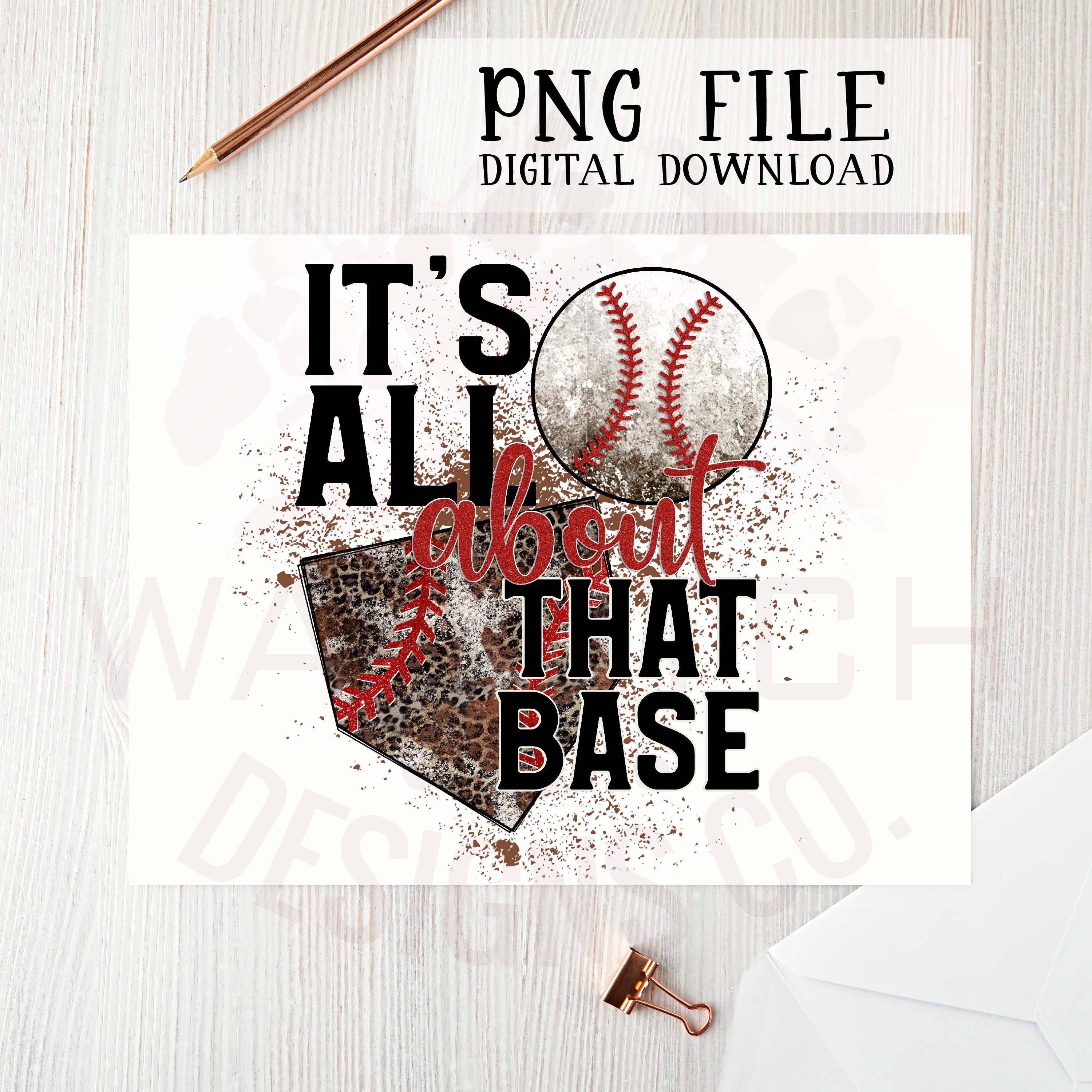 Baseball PNG File for Sublimation Printing DTG Printing - Etsy