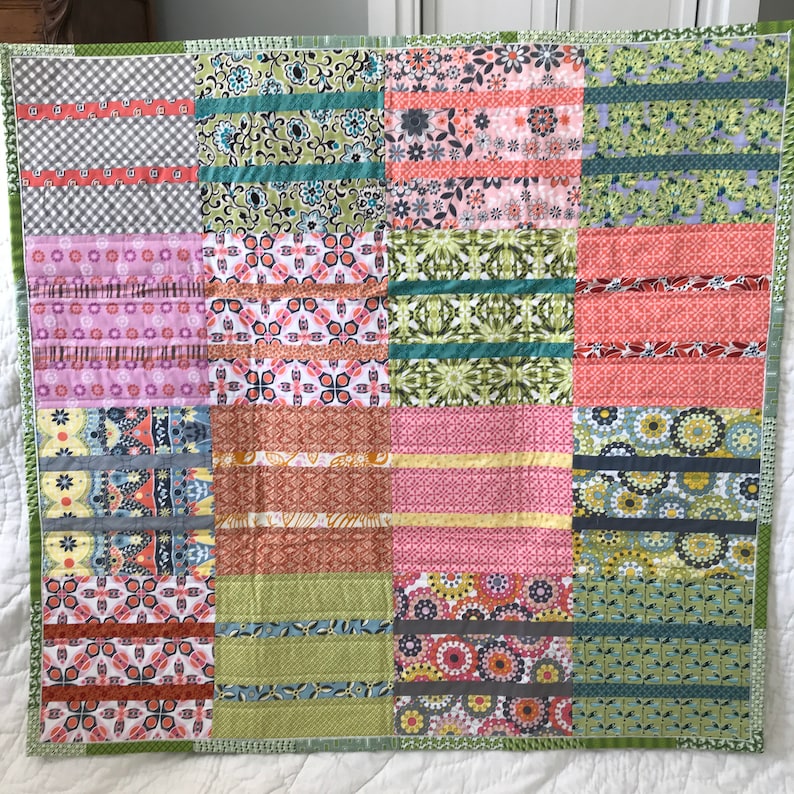 Boho Baby Quilt - Etsy
