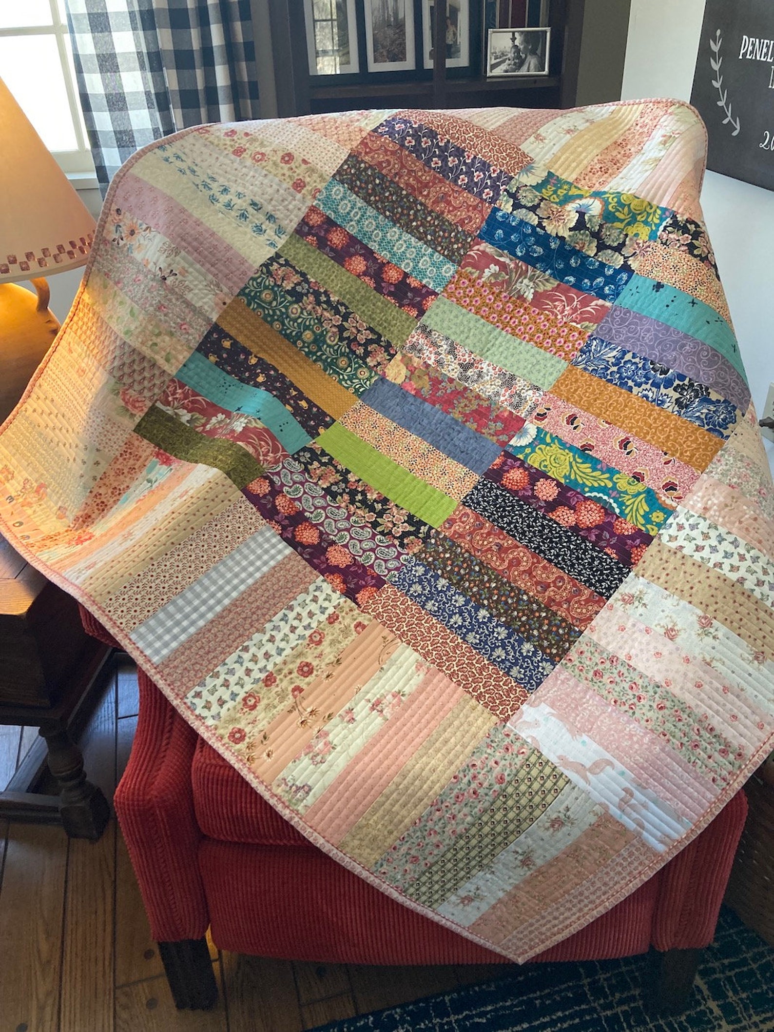 SHABBY CHIC Meets BOHO Baby Quilt - Etsy