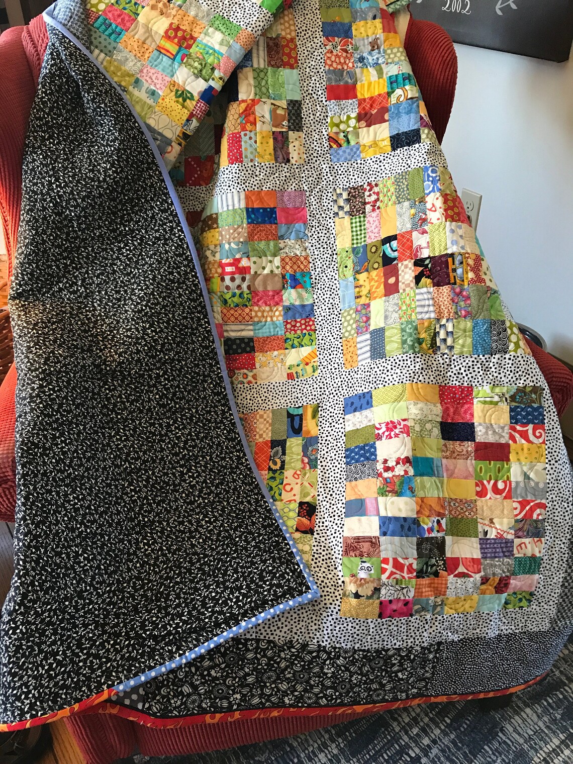 Scrappy, Patchwork and Colorful - Etsy