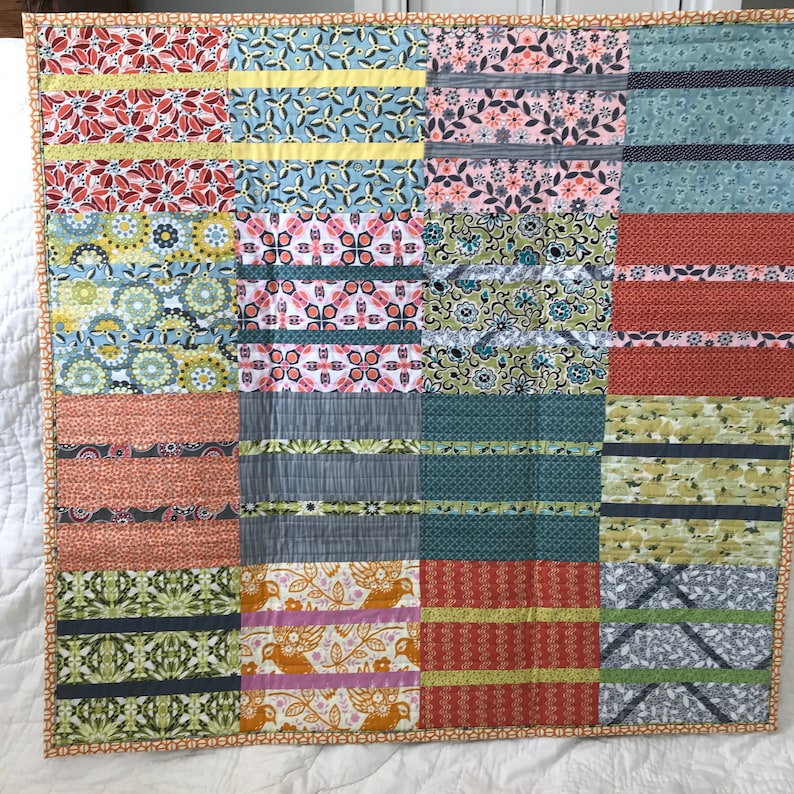 Boho Baby Quilt - Etsy