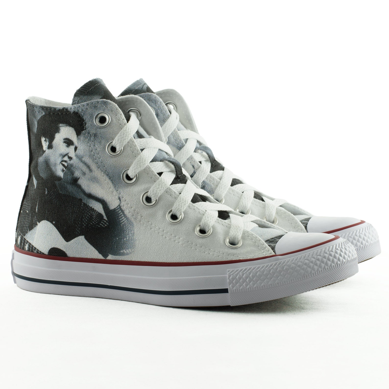 Elvis Fan Art Custom Converse Inspired Elvis Presley Shoes Gift Music ...