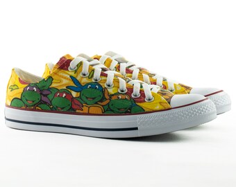 Ninja Turtles Shoes - Etsy