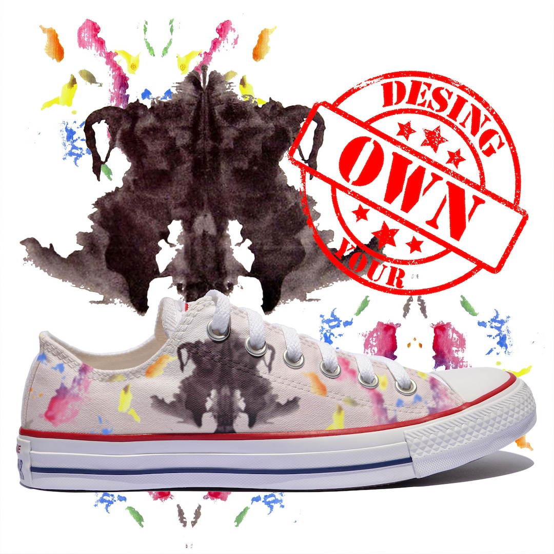 Low Top Custom Converse Custom Made Shoes Personalized Sneakers With ...