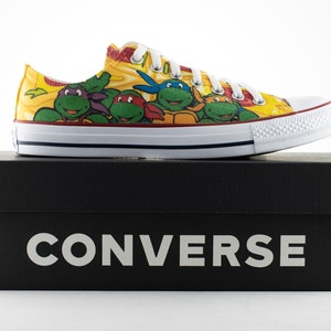 Ninja Turtles Shoes Fan Art Custom Converse Personalized Tmnt Custom ...