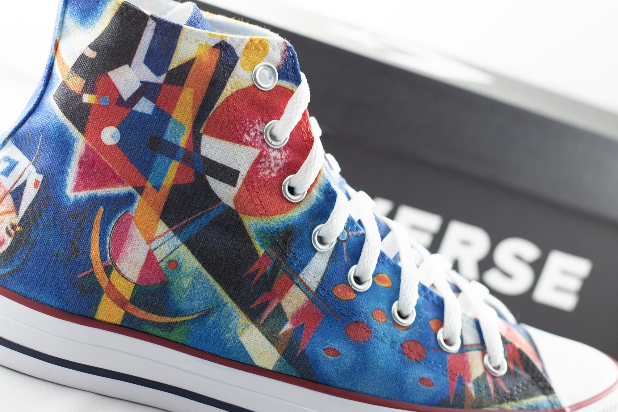 Kandinsky Custom Made Shoes Art Custom Converse Abstract - Etsy