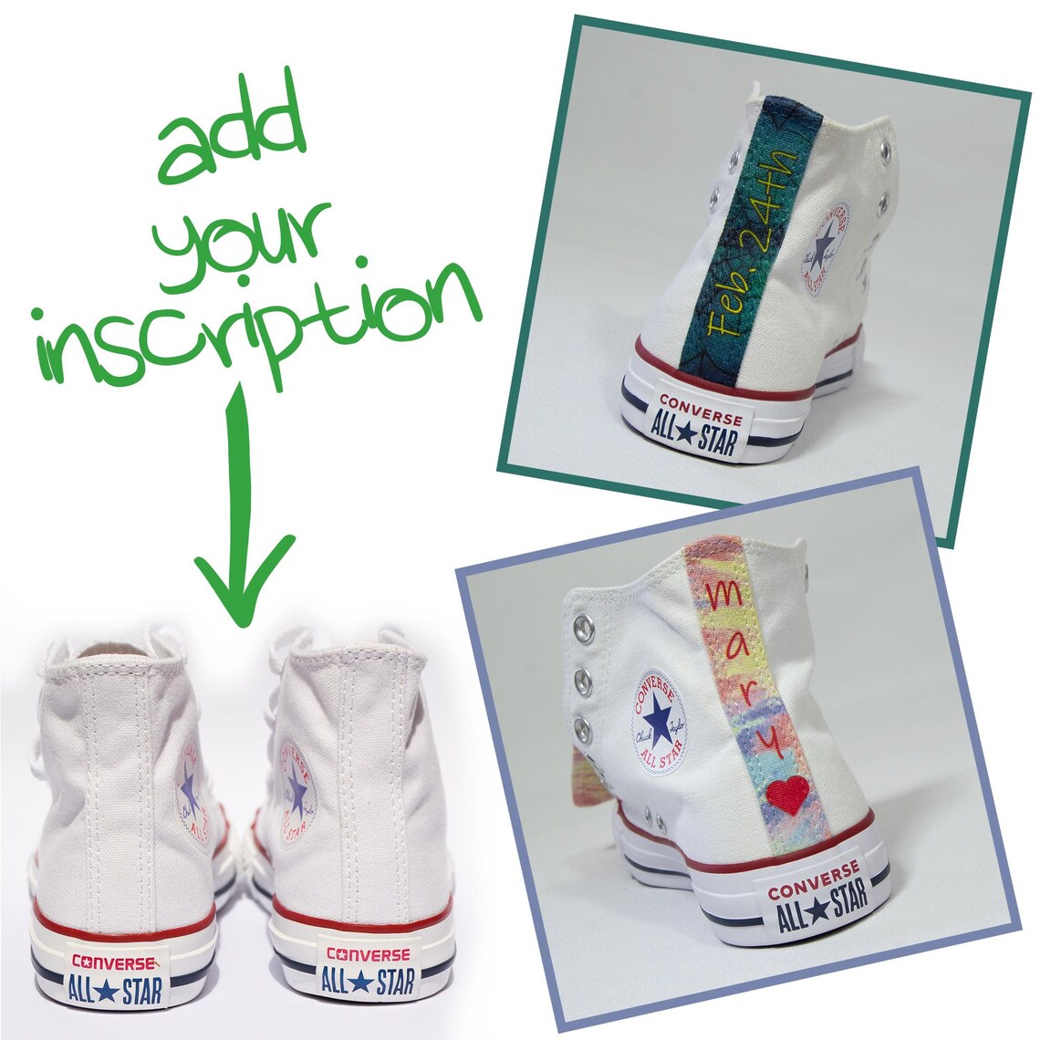 David Bowie Fan Art Custom Converse / Aladdin Sane Inspired ...