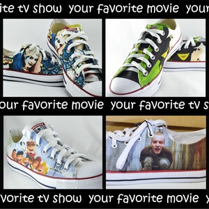 Low Top Custom Converse Custom Made Shoes Personalized Sneakers With ...