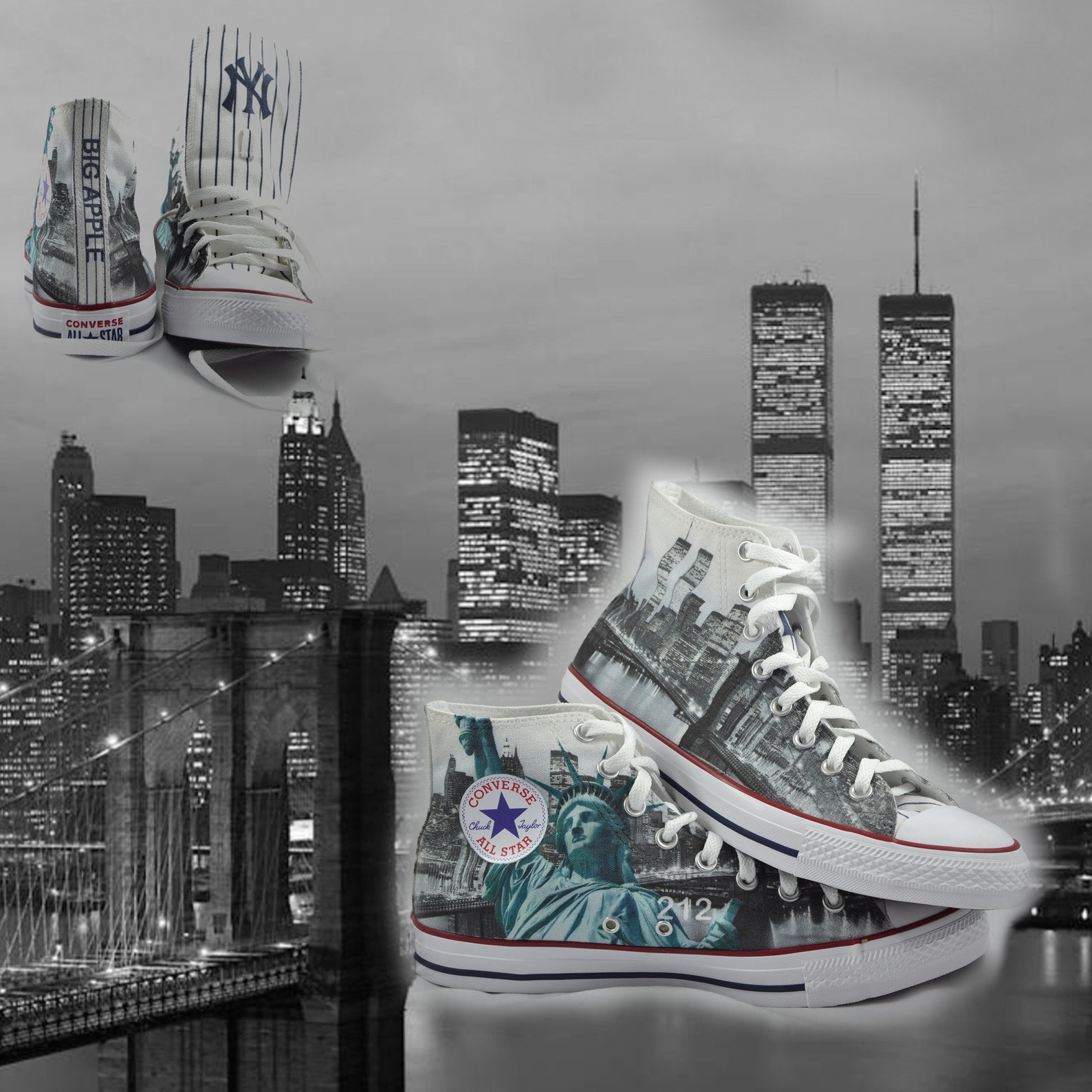 High Top Custom Converse Custom Made Shoes Personalized - Etsy