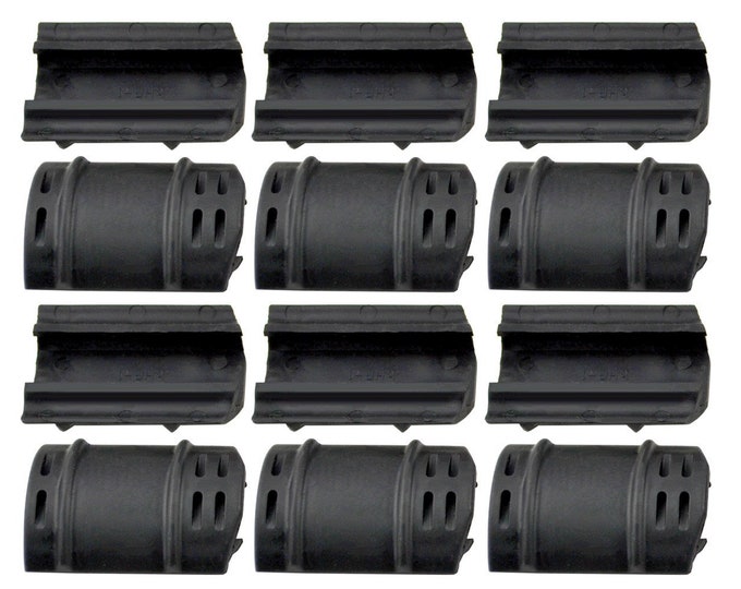 12 Piece Rubber Rail Cover Caps - Etsy