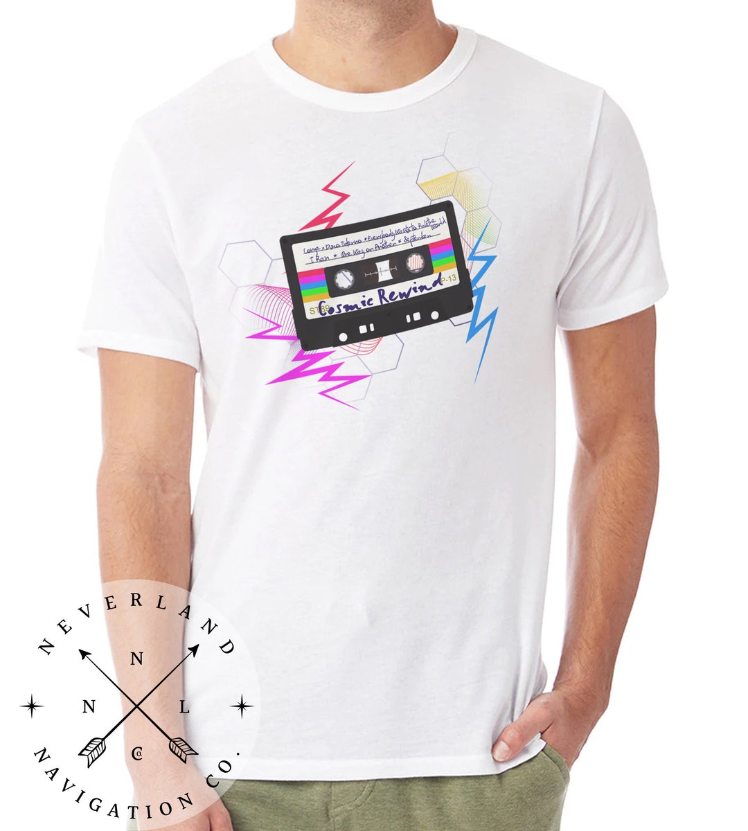 Cosmic Rewind, Guardians of the Galaxy Inspired T-shirt, Womens Mens ...