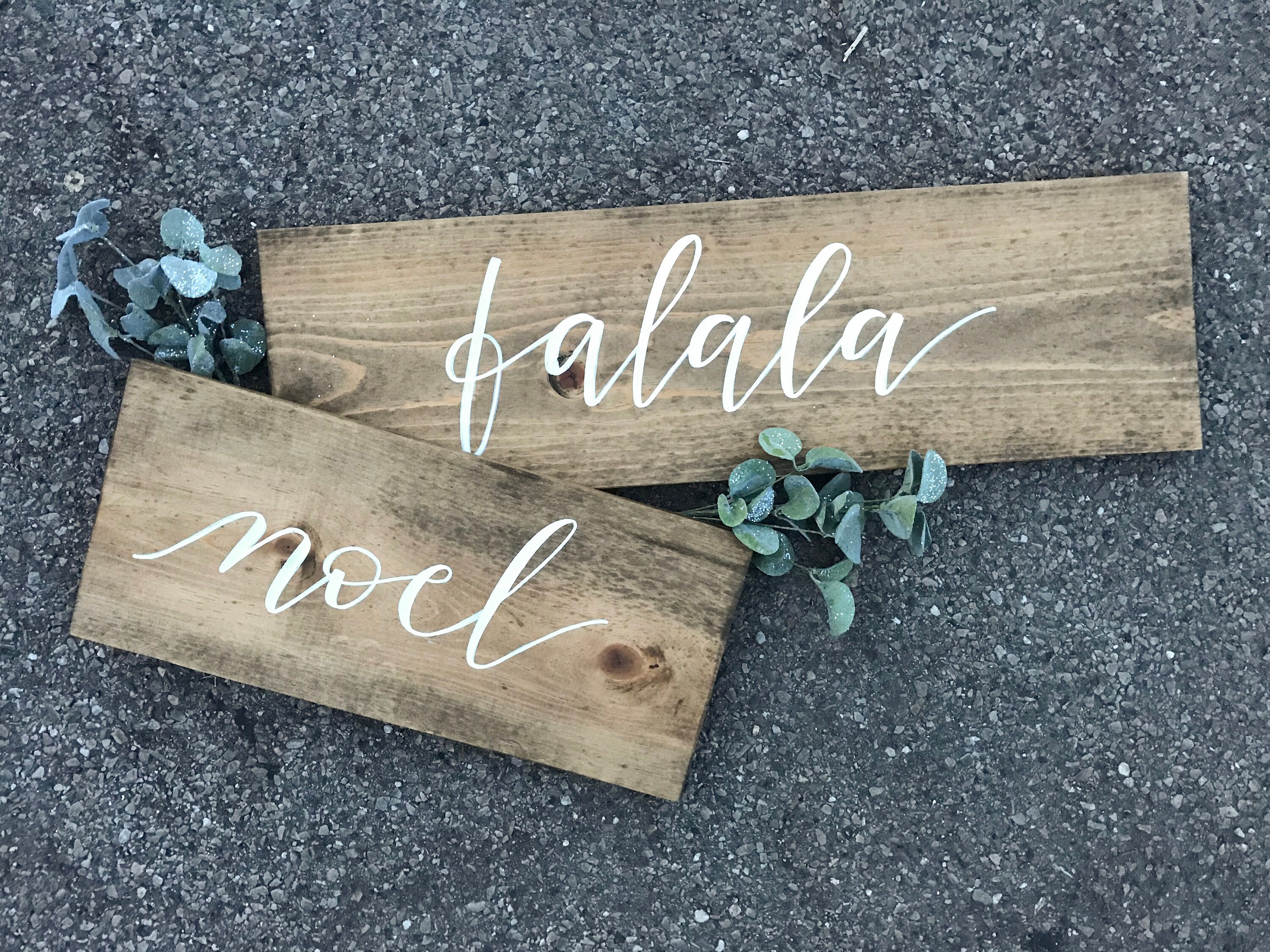 Falala Wood Sign - Etsy