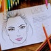 Face Chart PDF Template Digital Download - Etsy