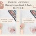 Makeup Lesson Guide Book Spanish and English BUNDLE PDF Digital ...