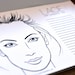 Face Chart PDF Template Digital Download - Etsy