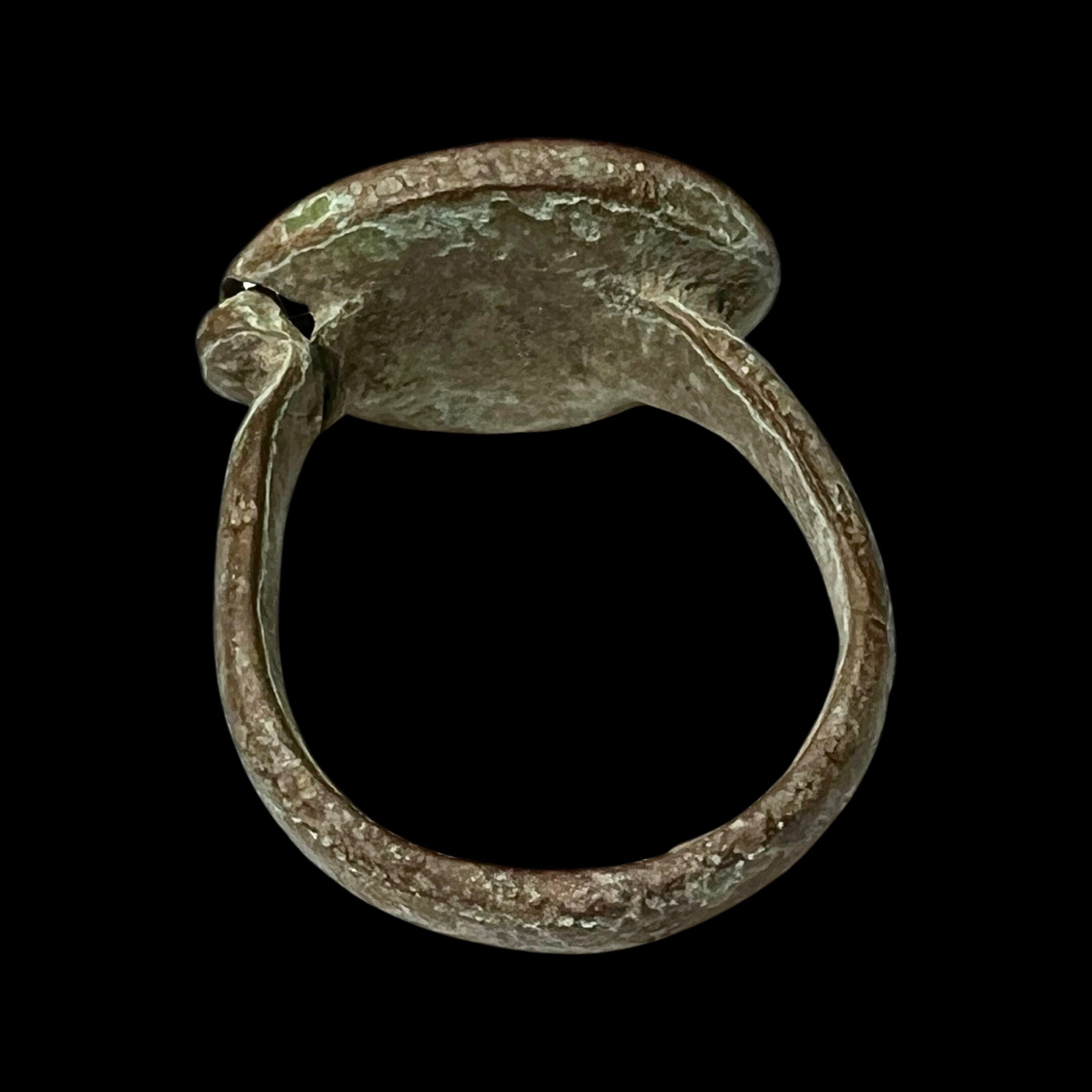 Ancient Medieval Holy Lands Bronze Ring - Etsy